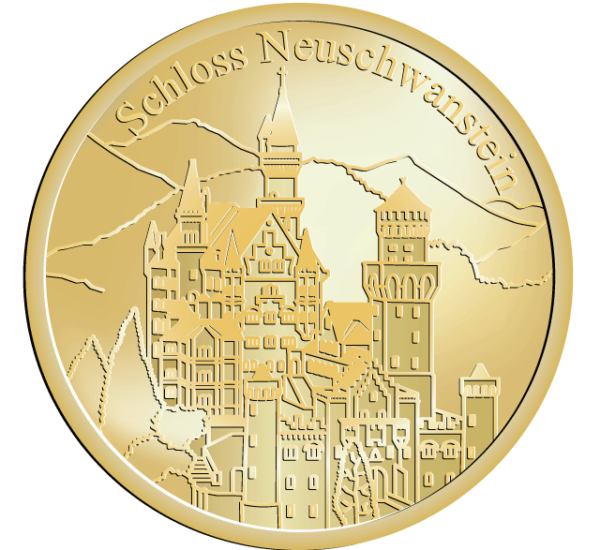 NEUSCHWANSTEIN – Schloss Neuschwanstein - National Tokens
